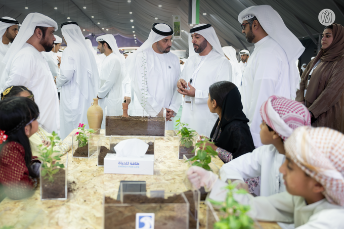 Hamdan Bin Zayed Visits 20th Liwa Date Festival